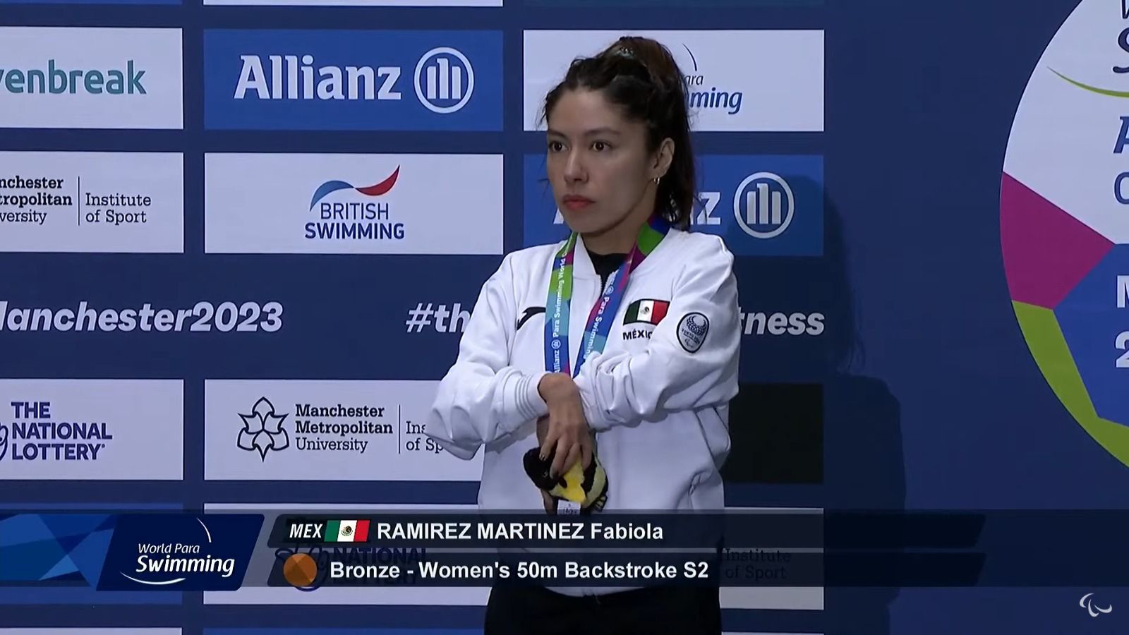 Suma Fabiola Ramírez un bronce más en Mundial de Paranatación – Deporte ...