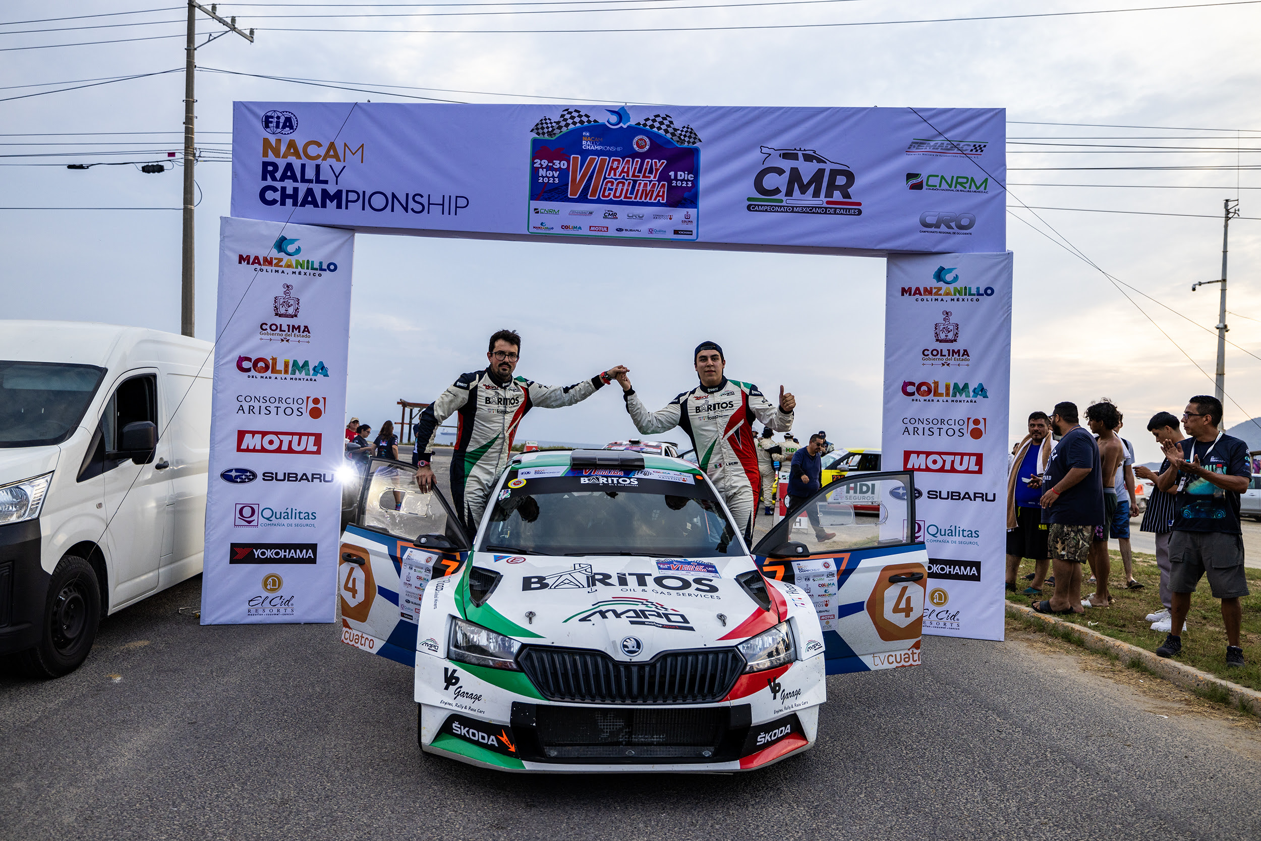 Alejandro Mauro es subcampeón del FIA NACAM Rally 2023 – Deporte Digital MX