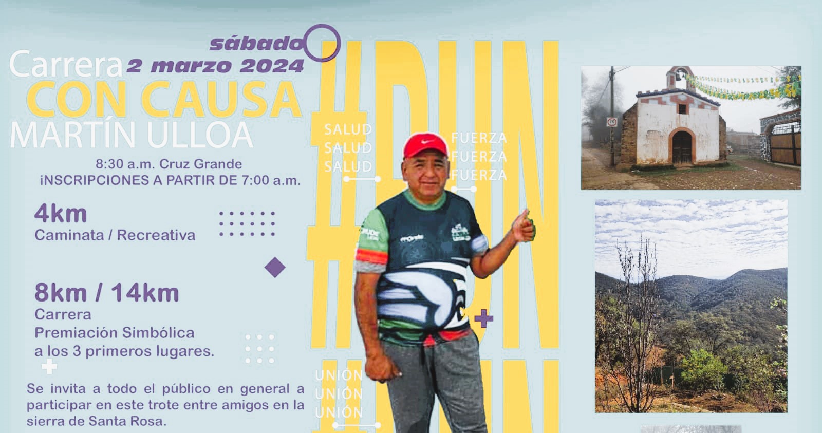 Convocan a Correr con Causa a beneficio de Martín Ulloa – Deporte ...