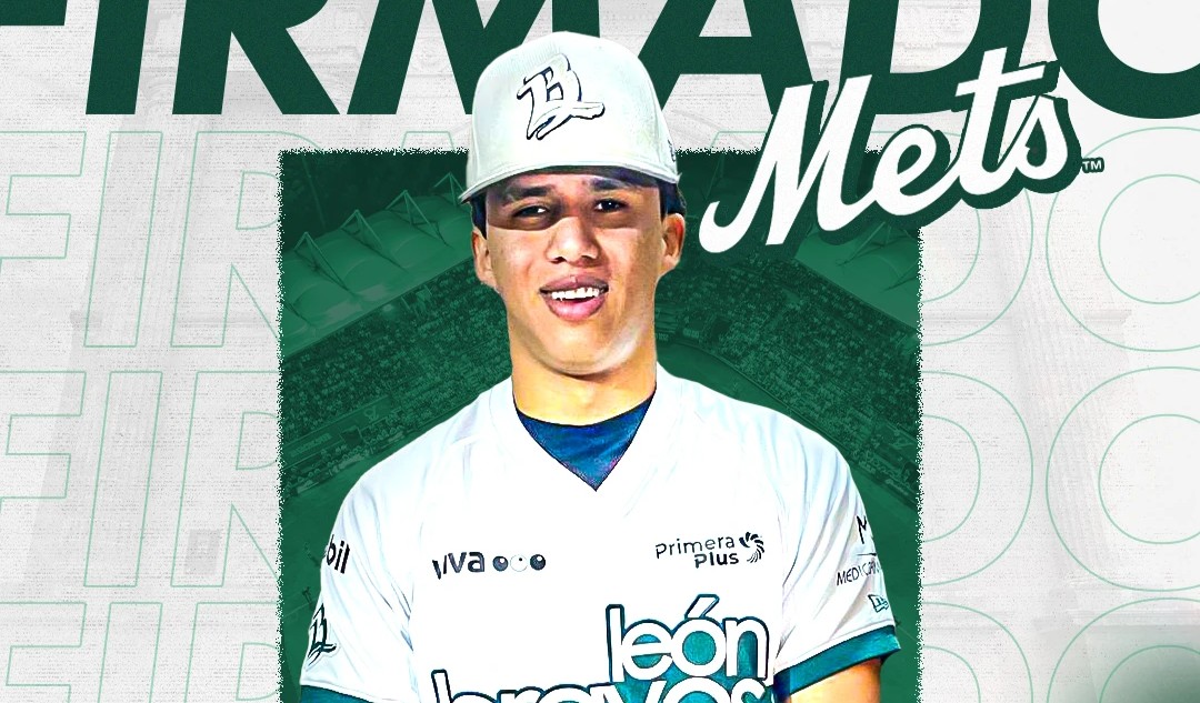 Bravos de León coloca al pitcher Alejandro Meza con los Mets de Nueva ...