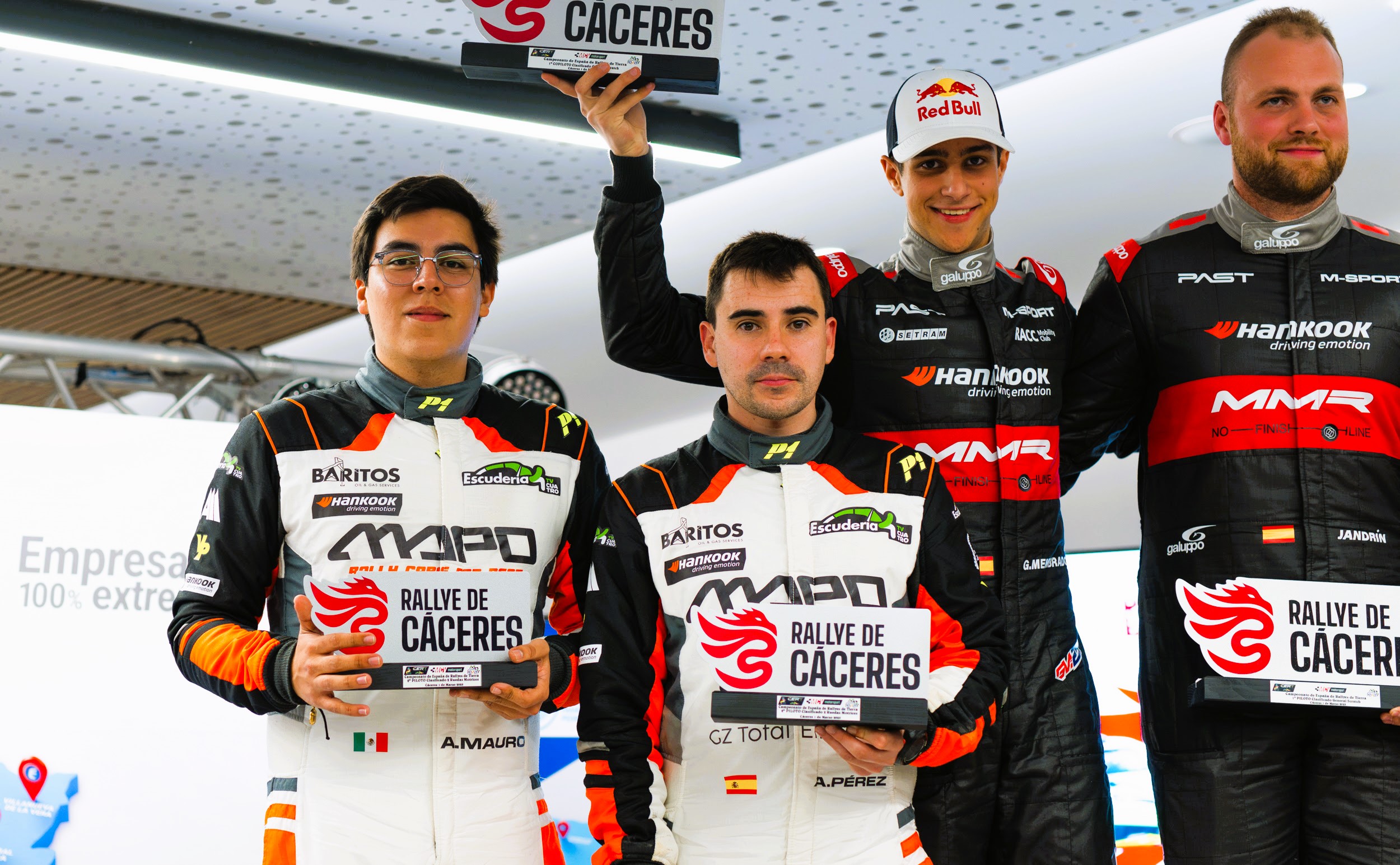 Alex Mauro logra el segundo lugar en el Rally de Cáceres – Deporte ...