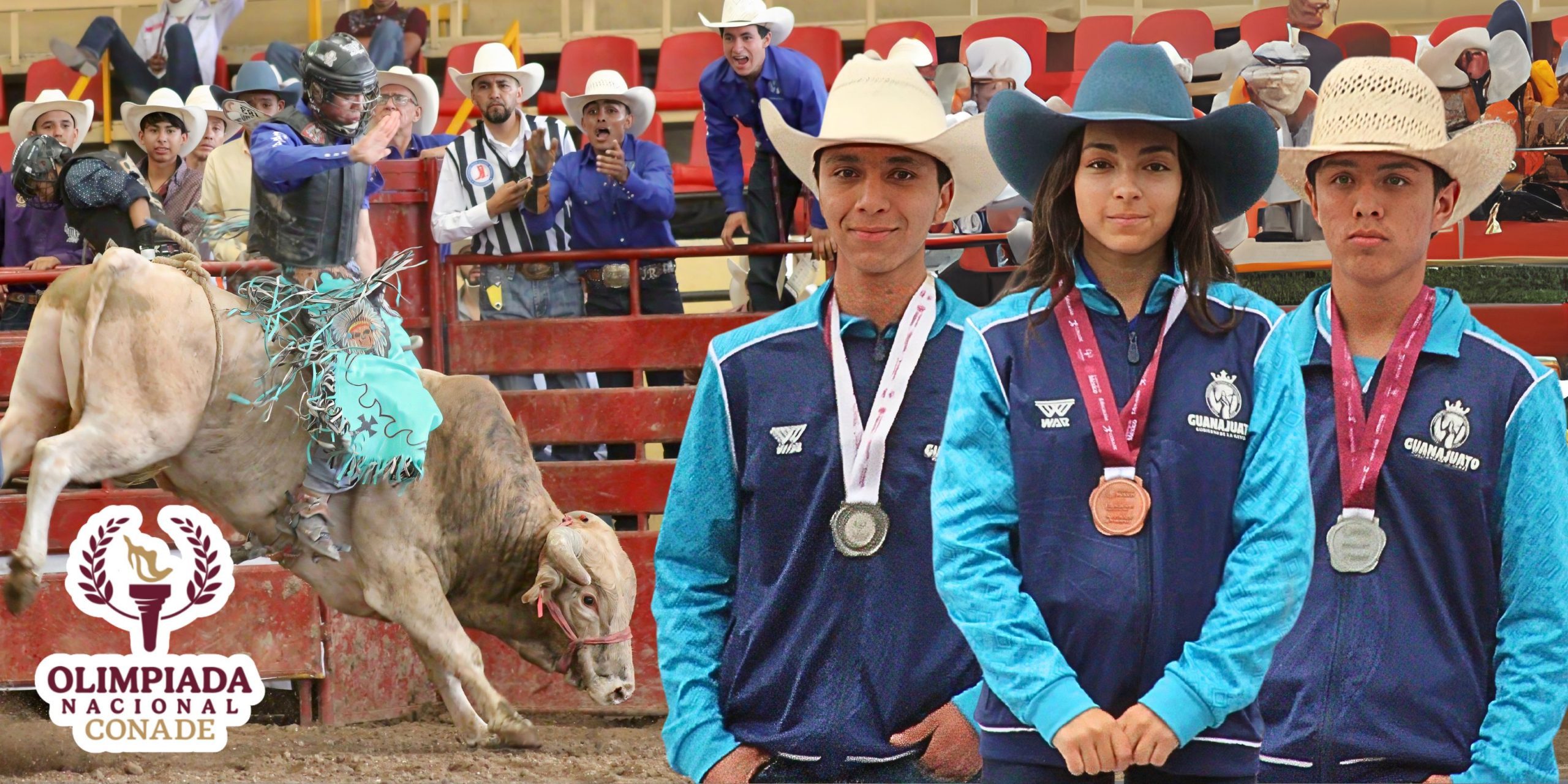 Delegación guanajuatense de rodeo suma tres medallas en la Olimpiada ...