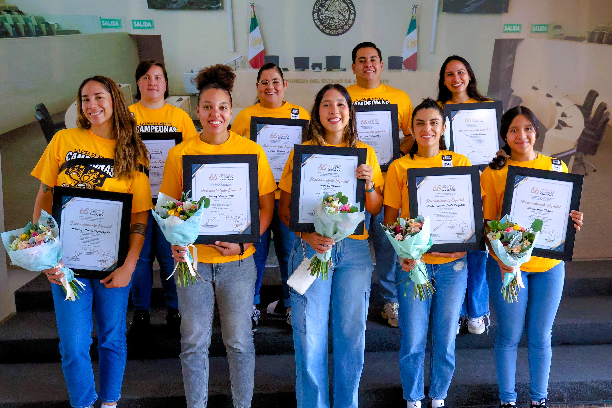 El Congreso de Guanajuato reconoce a Las Mieleras por sus logros en el ...