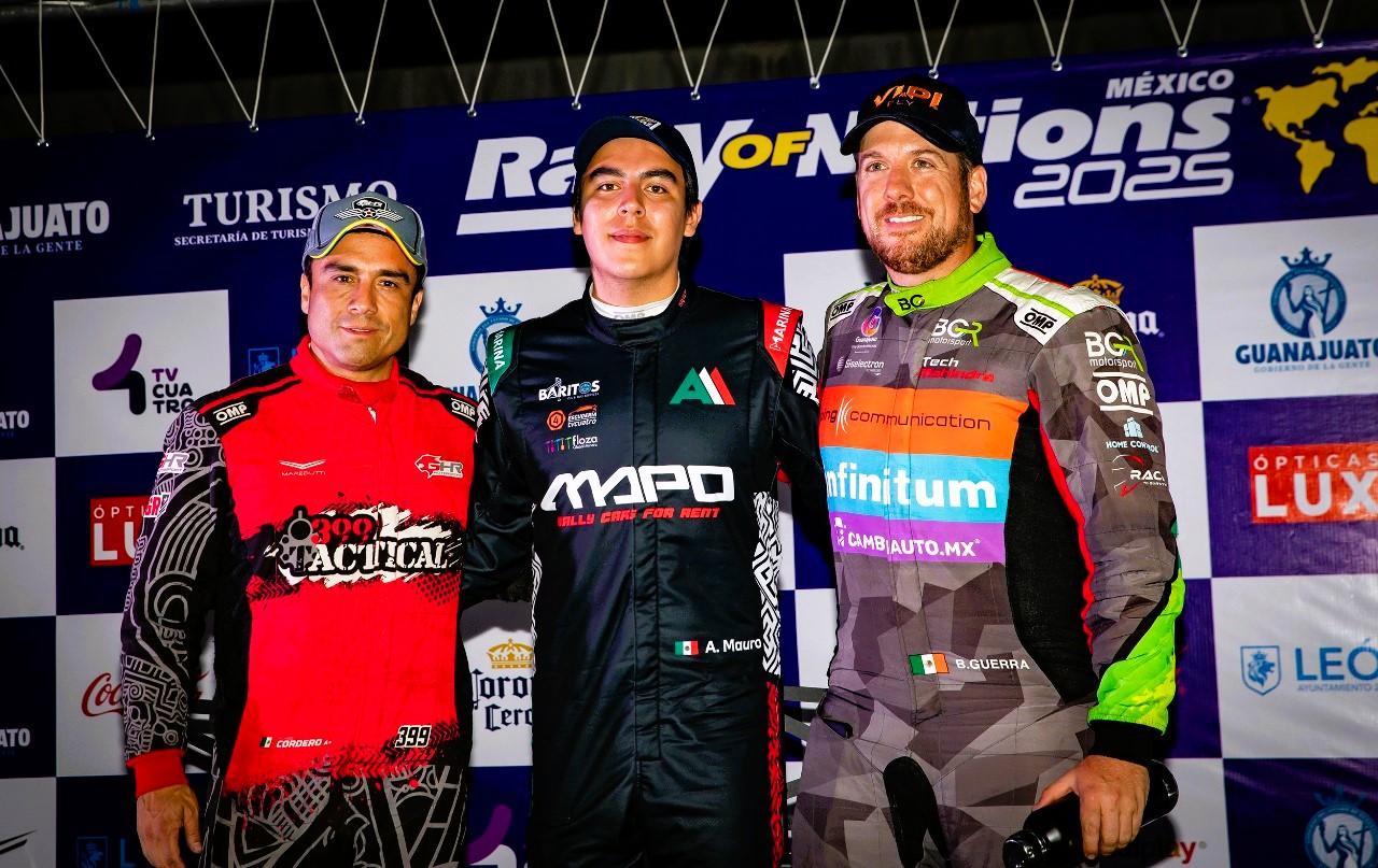 ¡Triple orgullo mexicano! Dominio azteca en el Rally de las Naciones ...